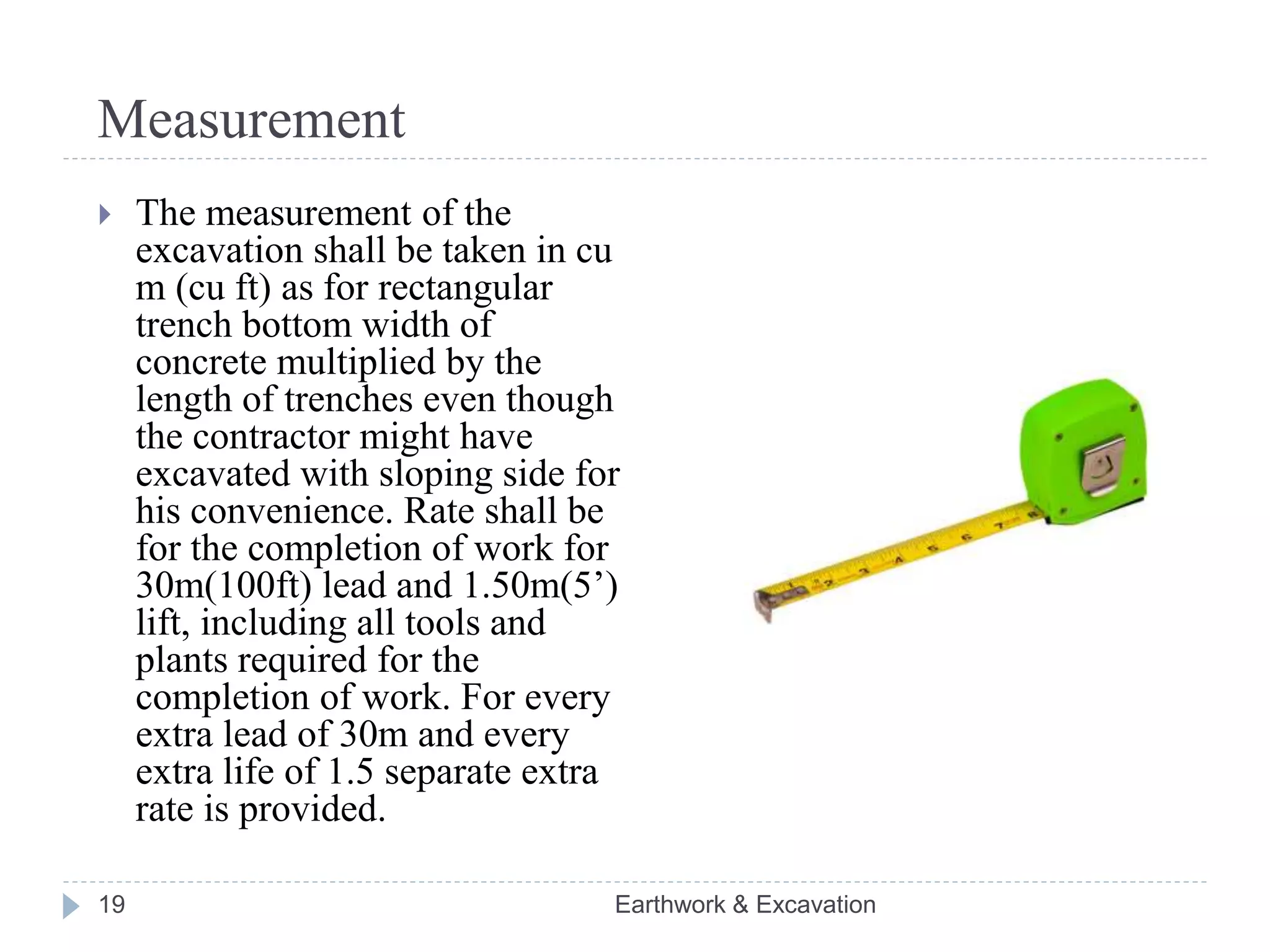 Earthwork and excavation | PPTX