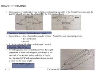 Earthwork and excavation | PPTX