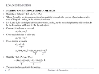 Earthwork and excavation | PPTX