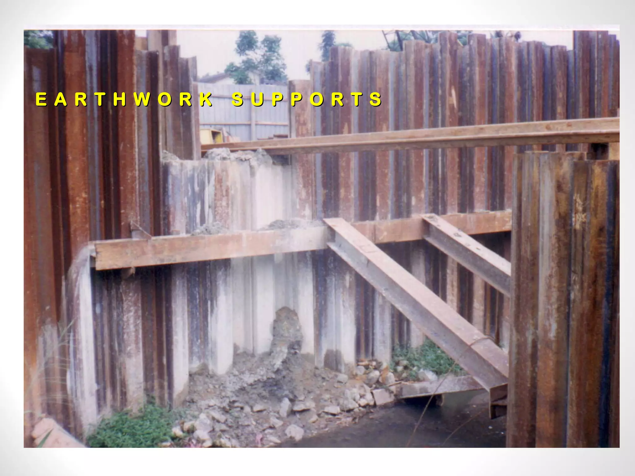 Earthwork support | PPT