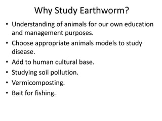 Earthworm presentation | PPTX