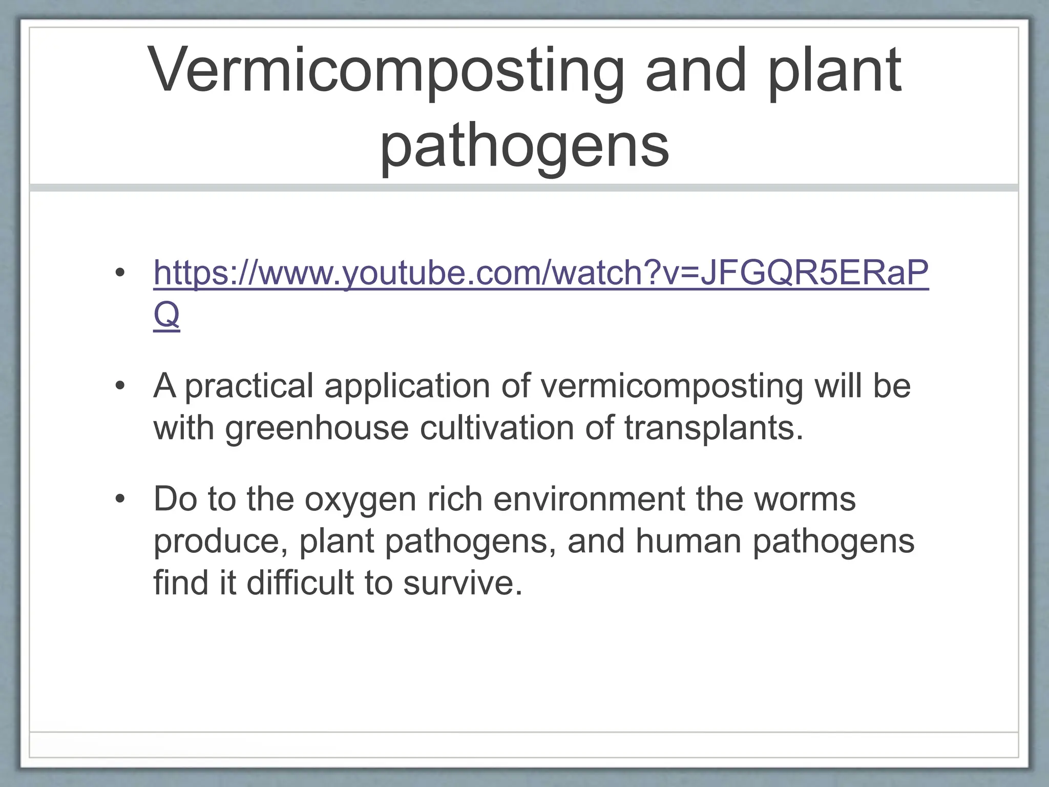 Vermicomposting of earthworms and the culture | PPT