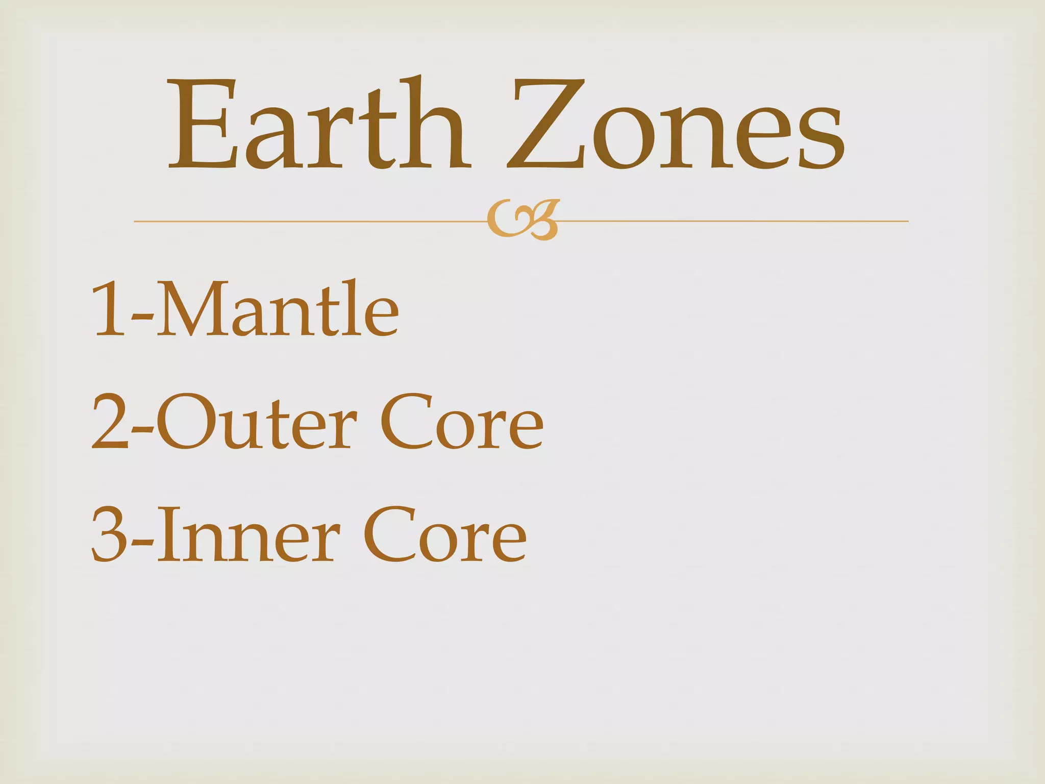 Earth Zones | PPT