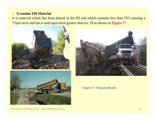 Earthworks or Groundworks | PDF