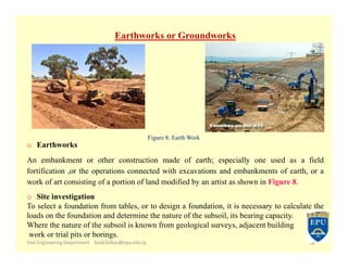 Earthworks or Groundworks | PDF