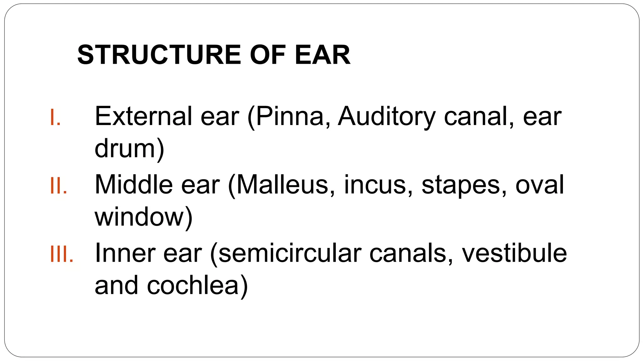 Human Ear | PPT
