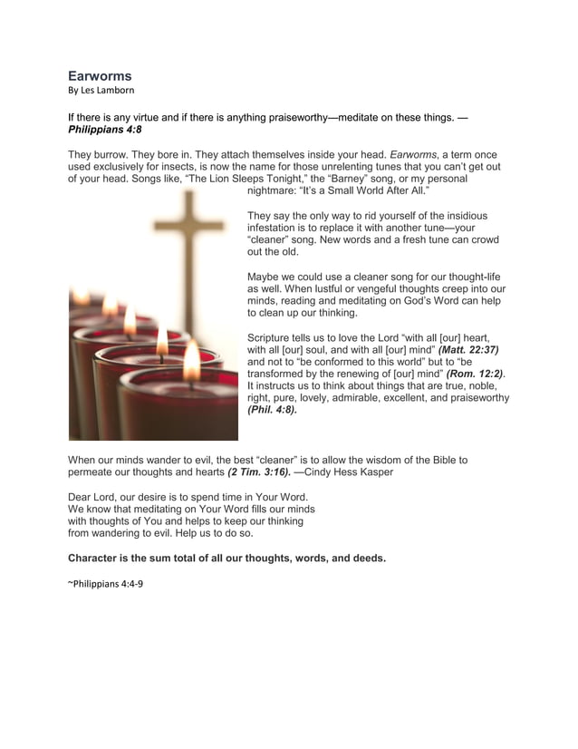 Earworms | PDF