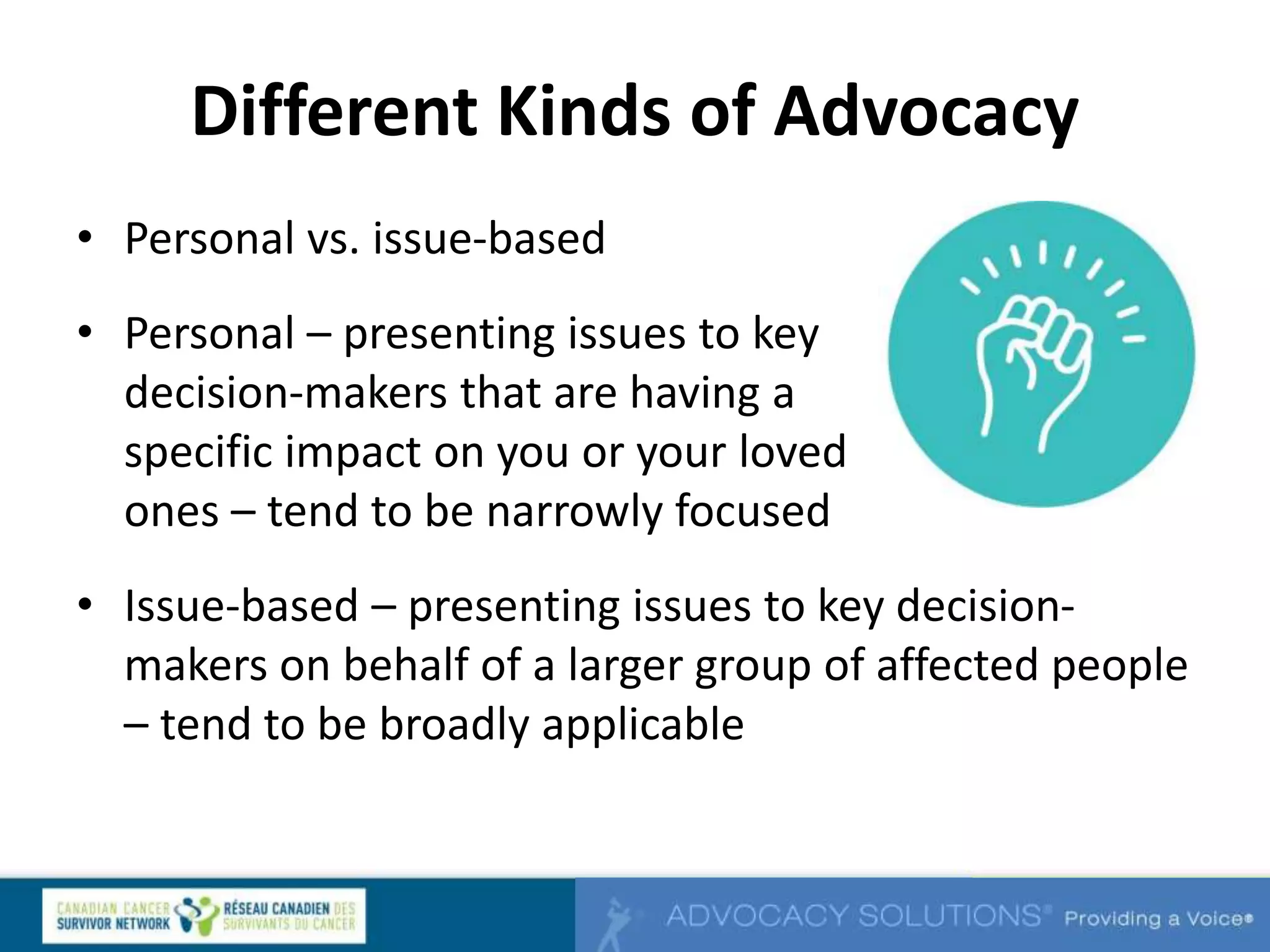 Effective Advocacy Strategies | PPTX
