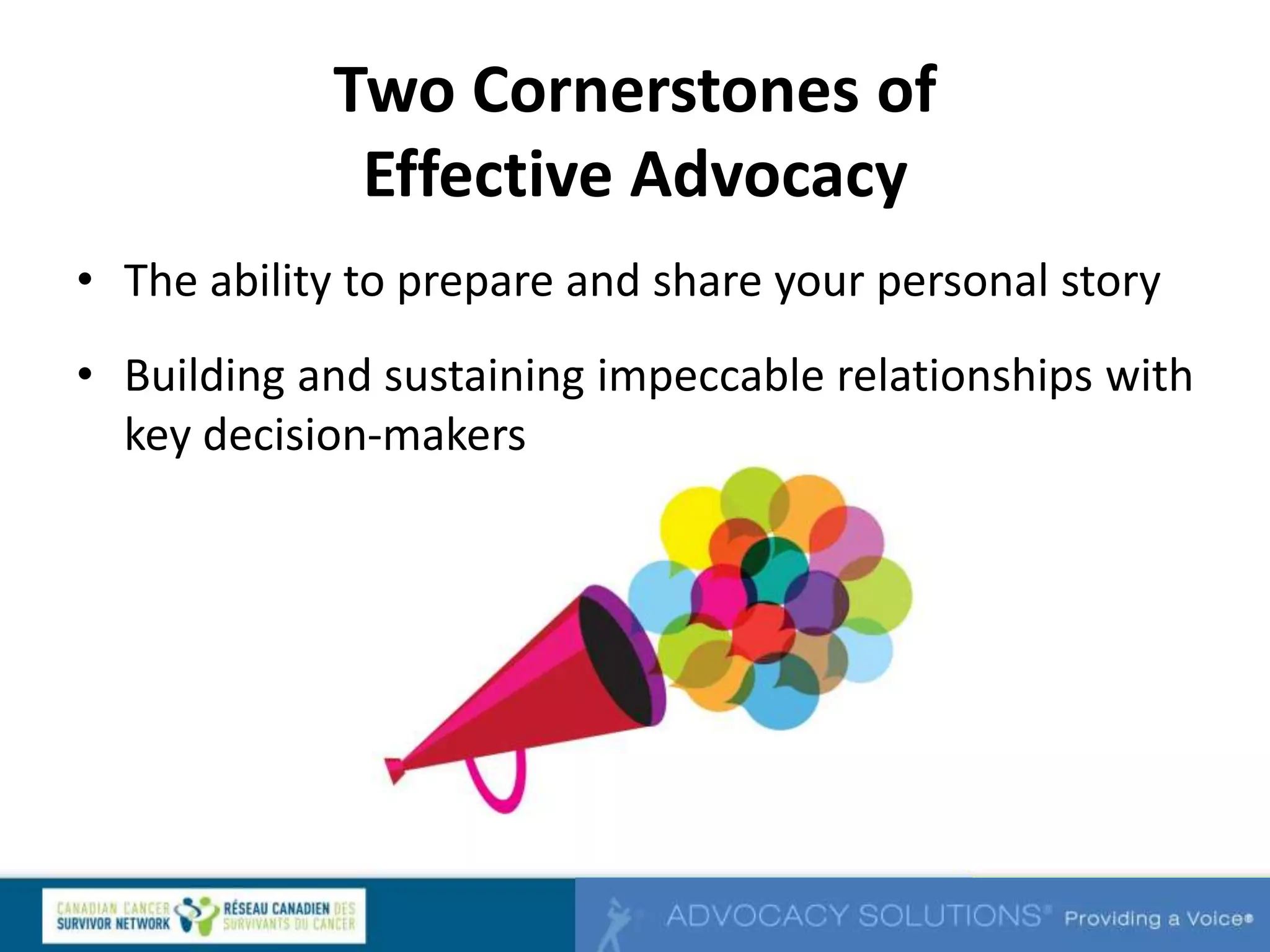 Effective Advocacy Strategies | PPTX