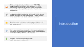 EAS458- Guidance and Control entire chap | PPTX