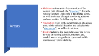 EAS458- Guidance and Control entire chap | PPTX