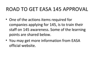 Easa 145 | PPT