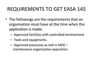 Easa 145 | PPT