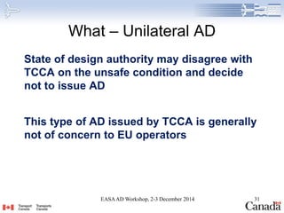EASA AD Workshop 2014 - 06_TCCA AD presentation.pdf