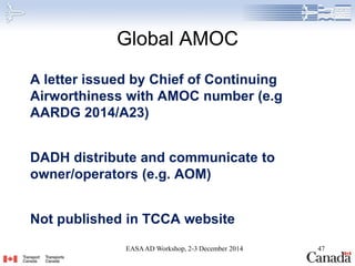 EASA AD Workshop 2014 - 06_TCCA AD presentation.pdf