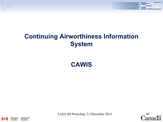 EASA AD Workshop 2014 - 06_TCCA AD presentation.pdf