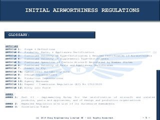 EASA Airworthiness Regulations Structure | PDF