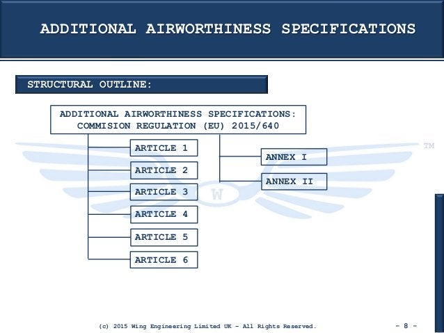 EASA Airworthiness Regulations Structure | PDF | Aviation Industry ...