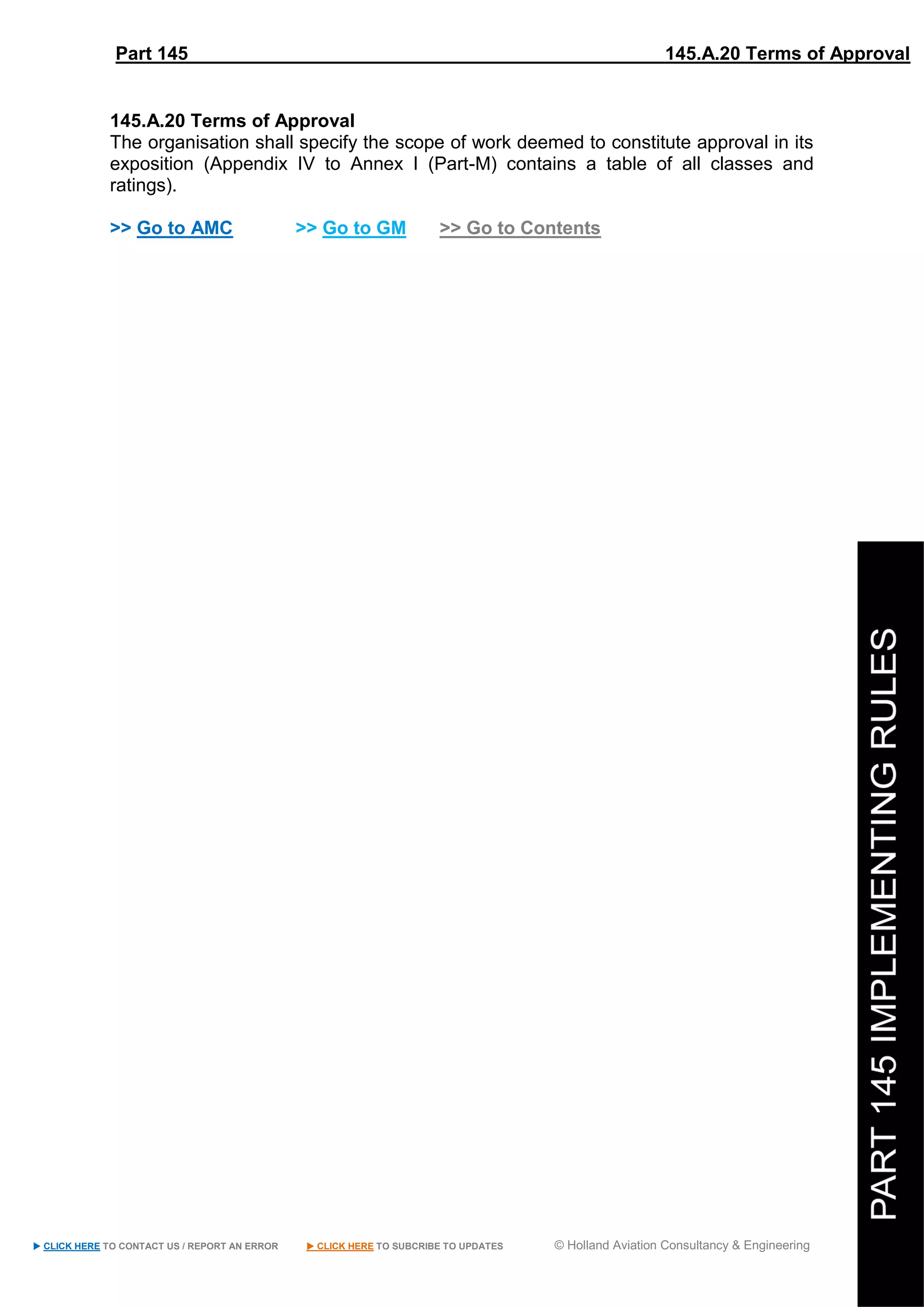 Easa e regulations part-145 | PDF | Aviation Industry | Industries