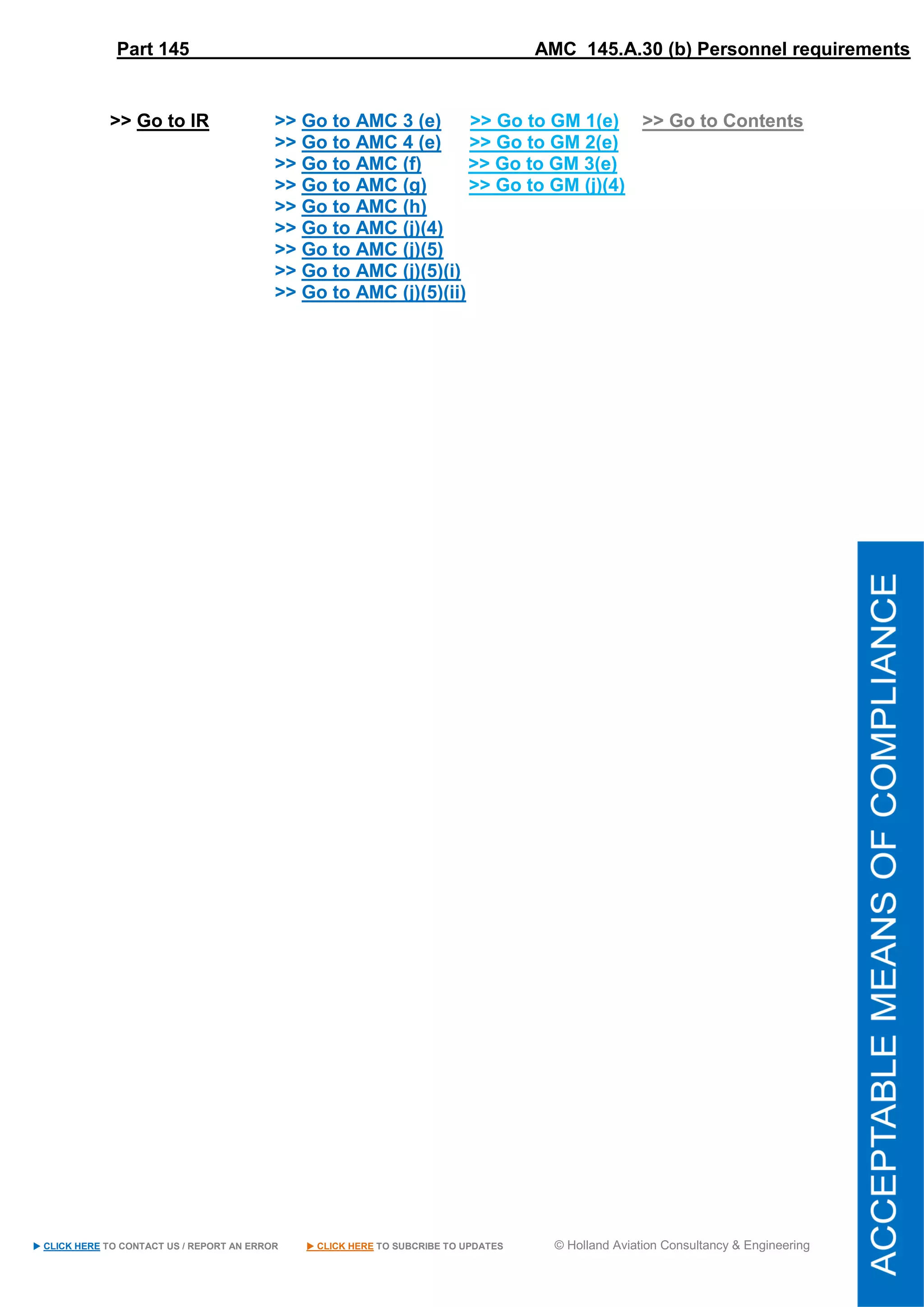 Easa e regulations part-145 | PDF