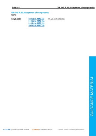 Easa e regulations part-145 | PDF