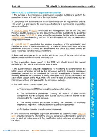 Easa e regulations part-145 | PDF