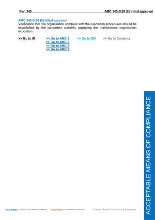 Easa e regulations part-145 | PDF