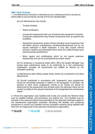Easa e regulations part-145 | PDF