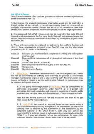 Easa e regulations part-145 | PDF