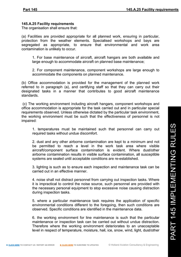 Easa e regulations part-145 | PDF | Aviation Industry | Industries