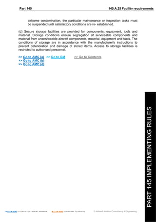 Easa e regulations part-145 | PDF