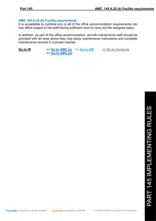 Easa e regulations part-145 | PDF