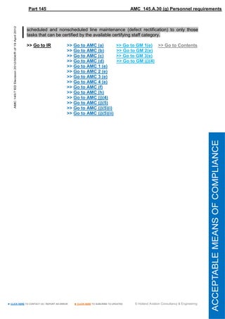 Easa e regulations part-145 | PDF