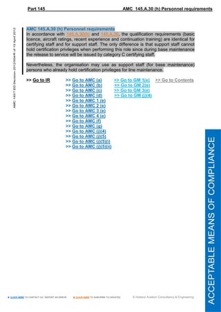 Easa e regulations part-145 | PDF