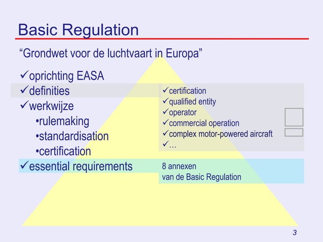 EASA Eerste Uitbreiding 2012 | PPT