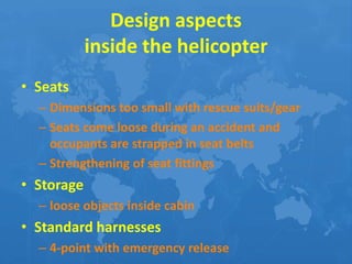 EASA helicopter design from a survival training aspect[3] | PPTX