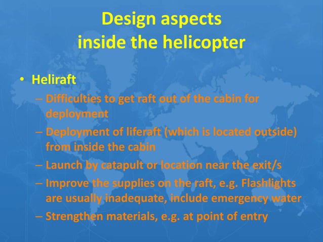EASA helicopter design from a survival training aspect[3] | PPT
