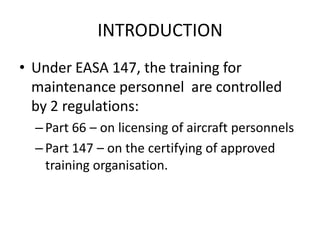 Easa training | PDF