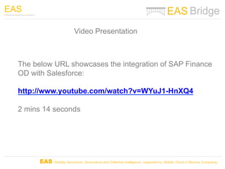 EAS Bridge - SAP Finance OD | PDF