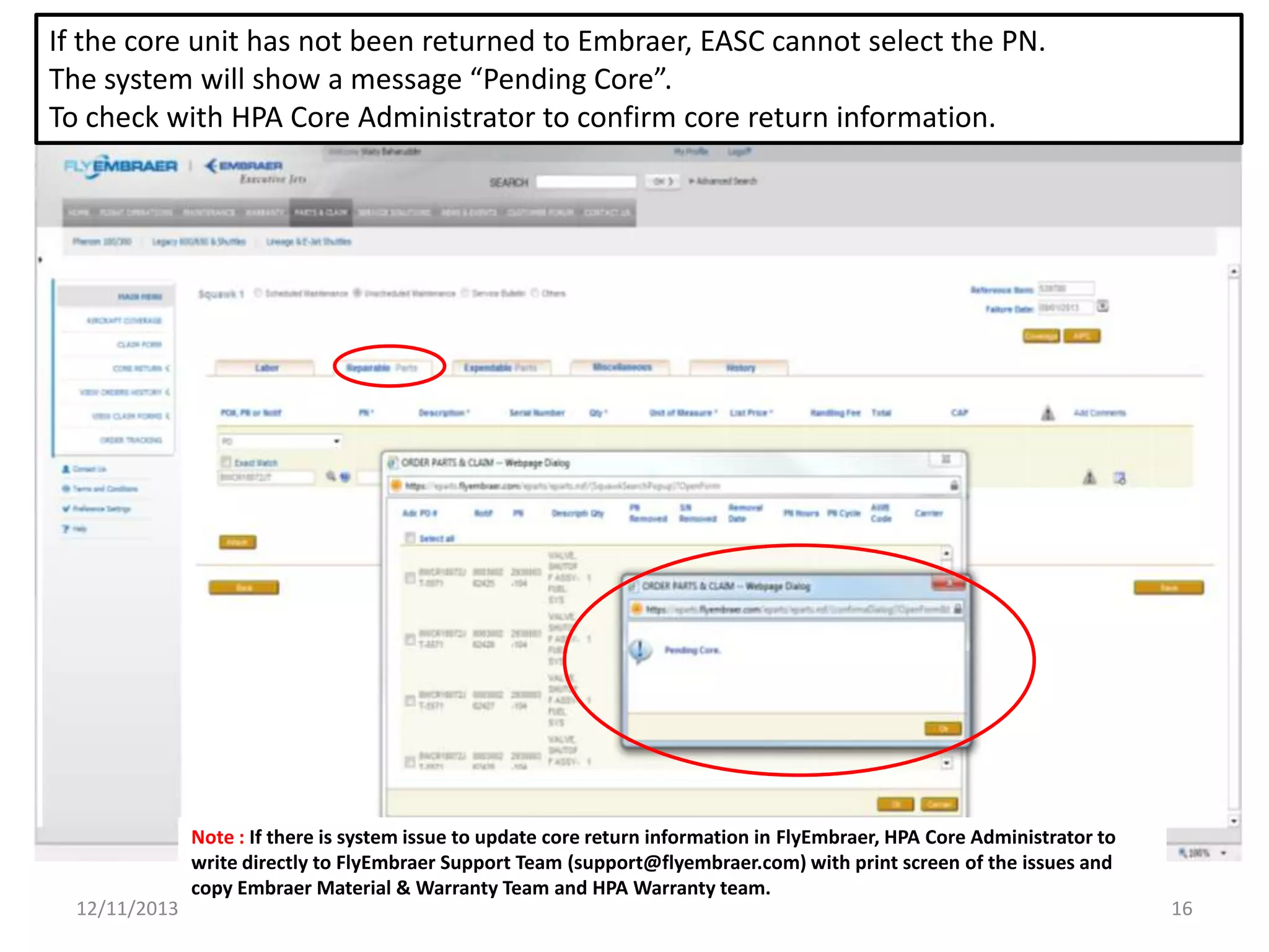 Easc Claims Submission Procedure | PPTX