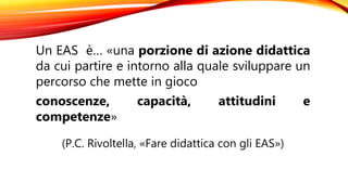 La metodologia Eas e il Lesson Planning | PPT