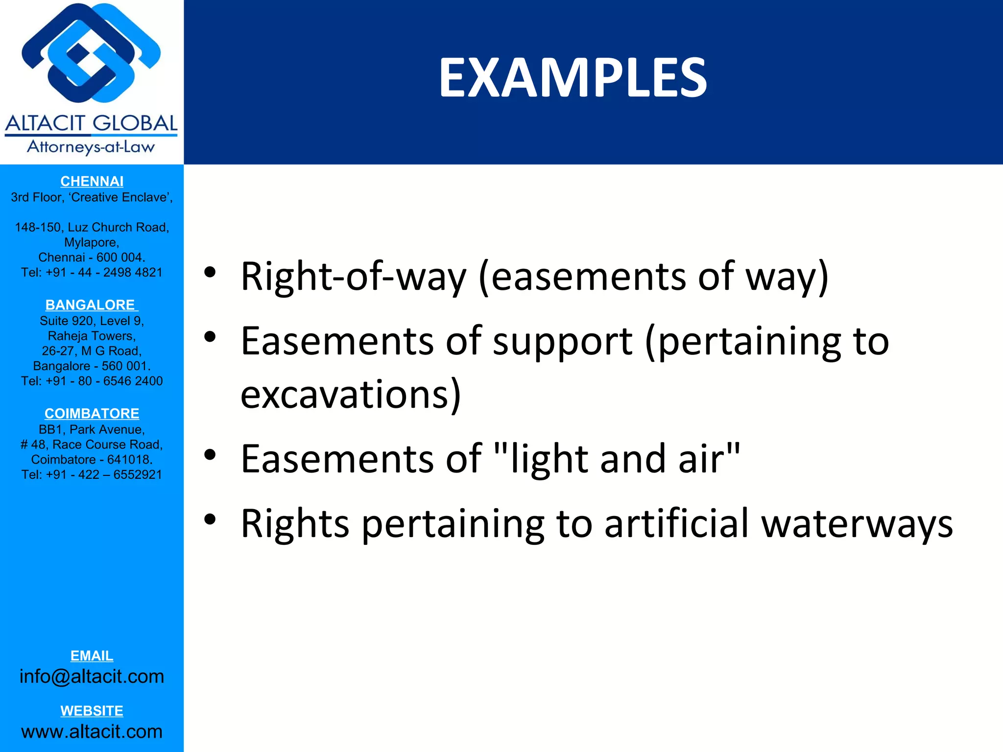 Easement rights | PPT