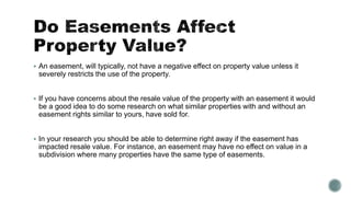 Easement rights | PPTX