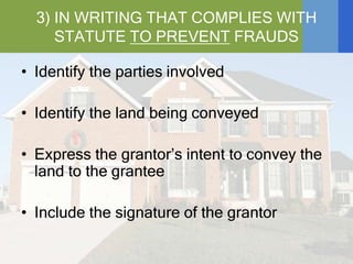 Easements II: Covenants and Equitable Servitudes | PPTX