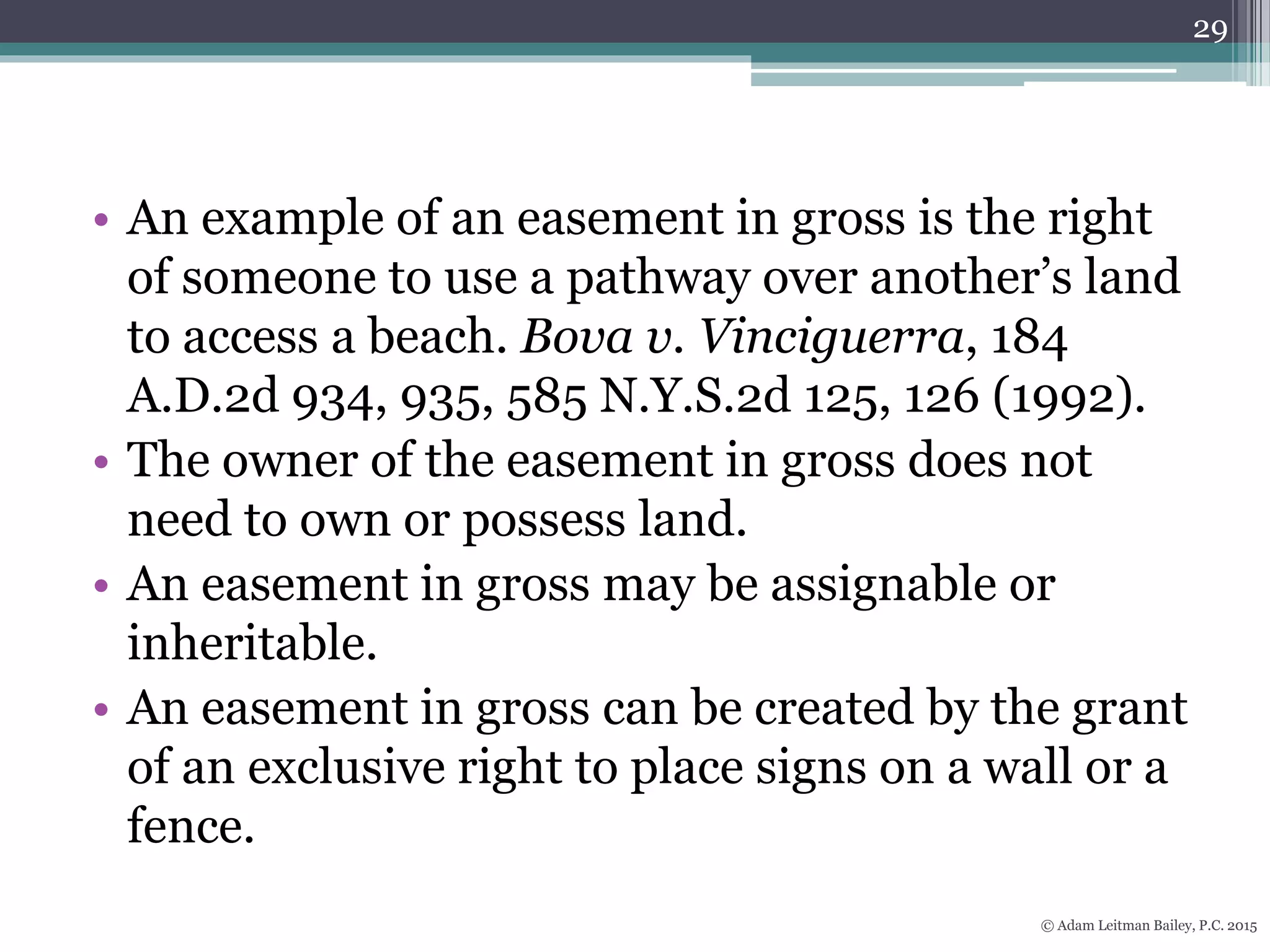 Understanding Easement Litigation | PPTX