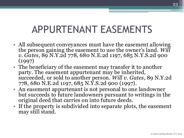 Understanding Easement Litigation
