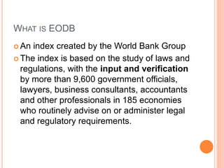 Ease of doing business | PPT