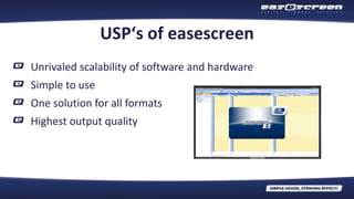 Easescreen - Digital Signage Solution (Austria) | PPT