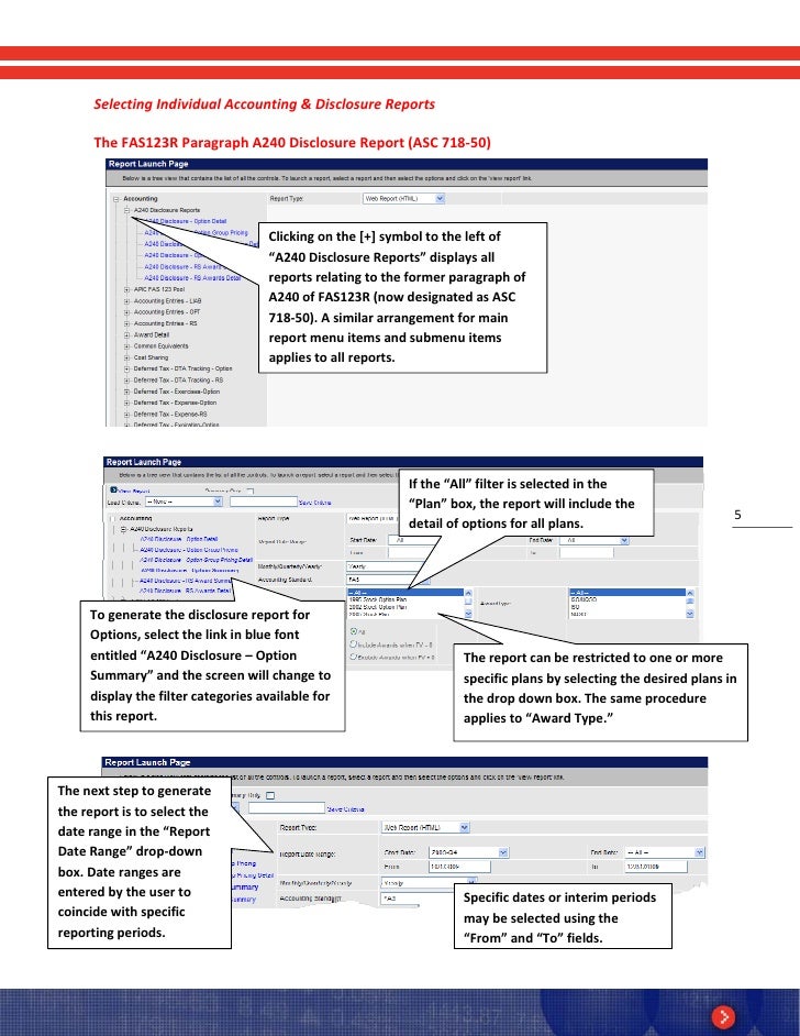 EASi Accounting Disclosure Guide