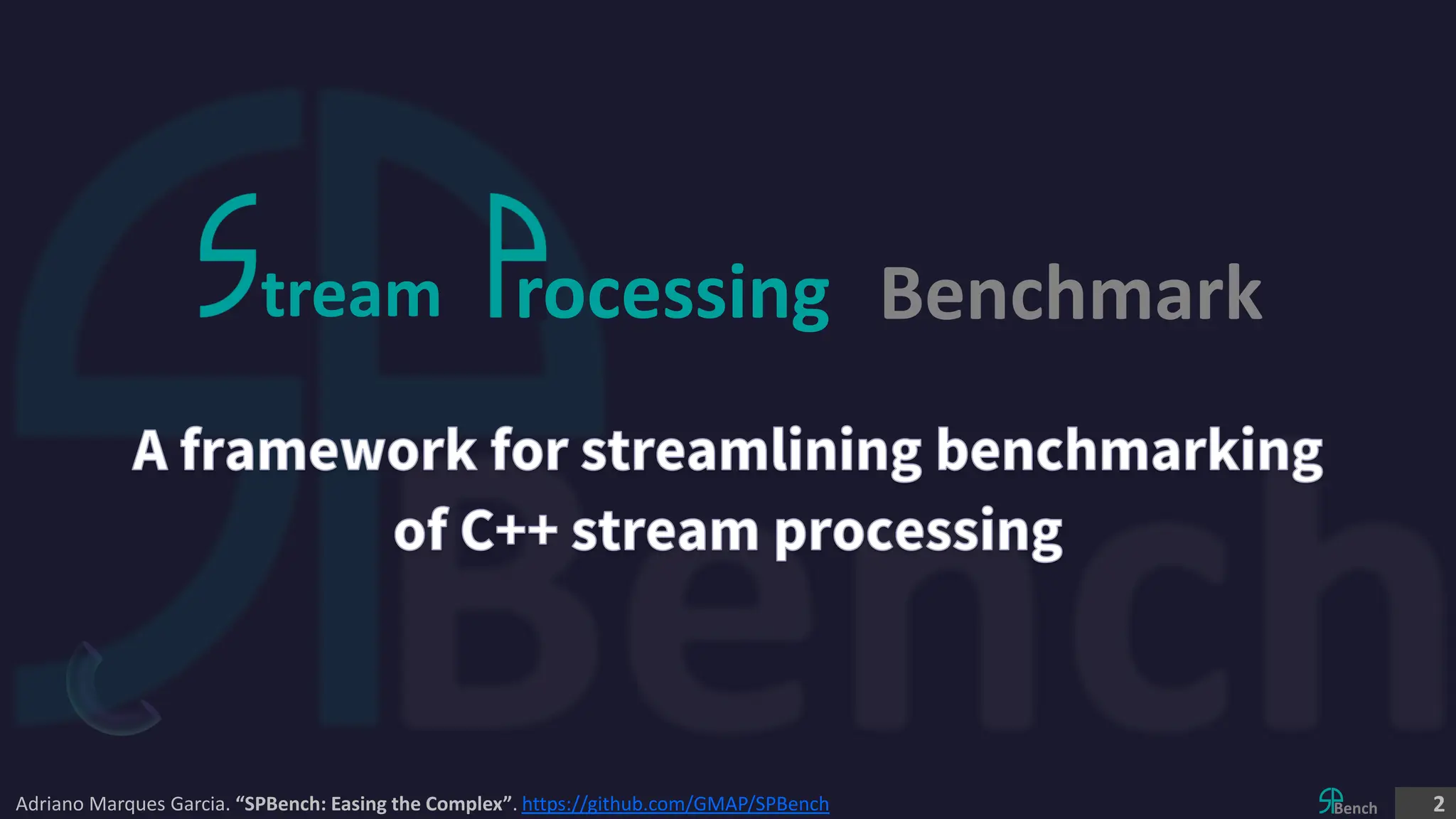 Easing the Complex with SPBench framework | PPT